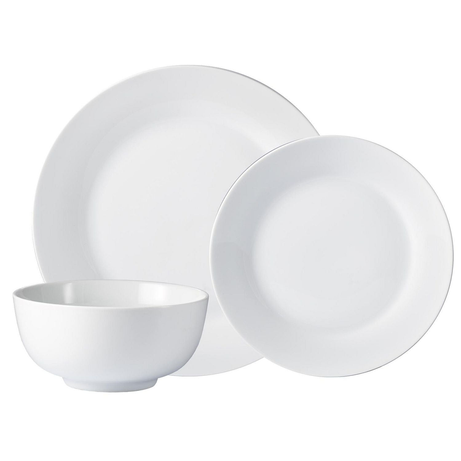 Click here for Safdie & Co. Dinnerset 12pc Plain White Round Rim... prices