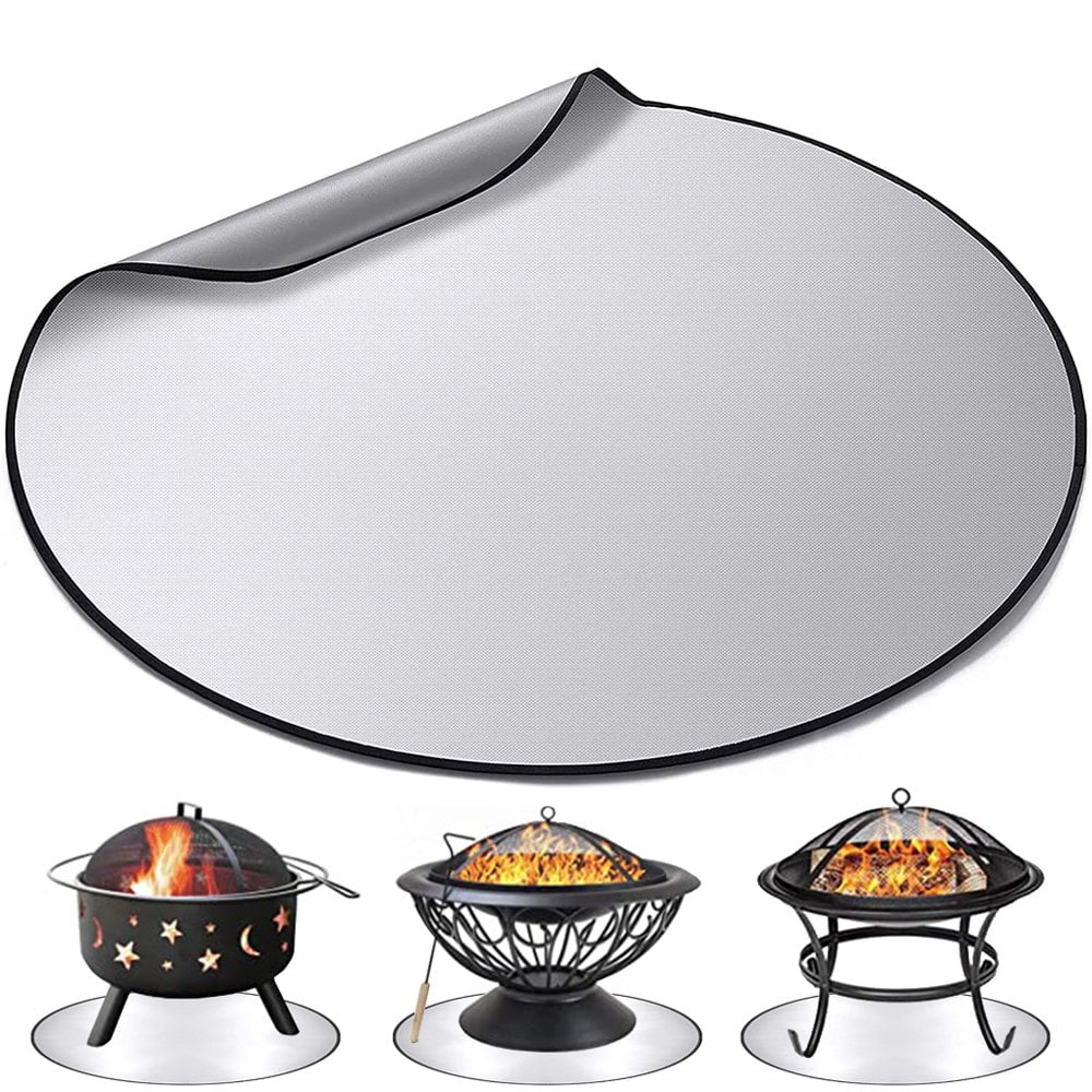 Click here for Generic Fireproof Fire Pit Mat Under The Grill Pro... prices