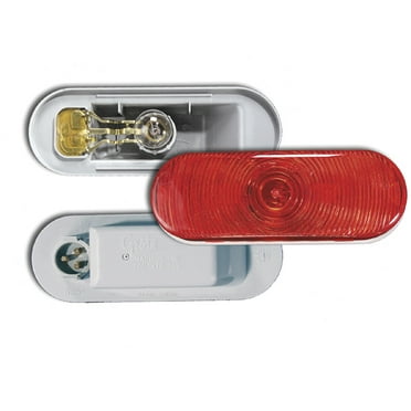 Grote 52772-3 Torsion Mount II 4" Red Turn Lamp - Walmart.com
