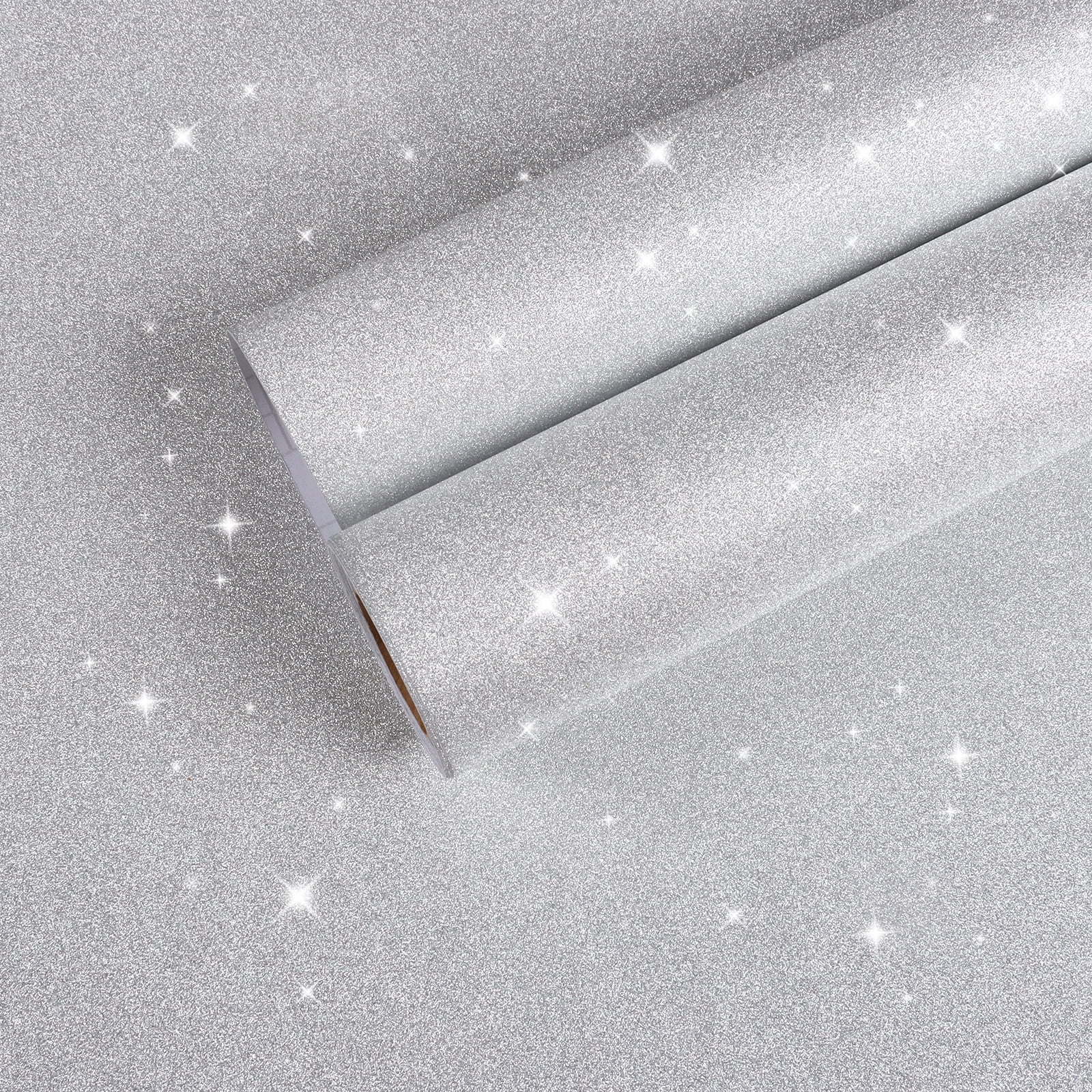 Silver Sparkly Wallpaper