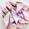 Solino Home Linen Cloth Napkins Set of 4 - 100% Pure Linen Multicolor ...