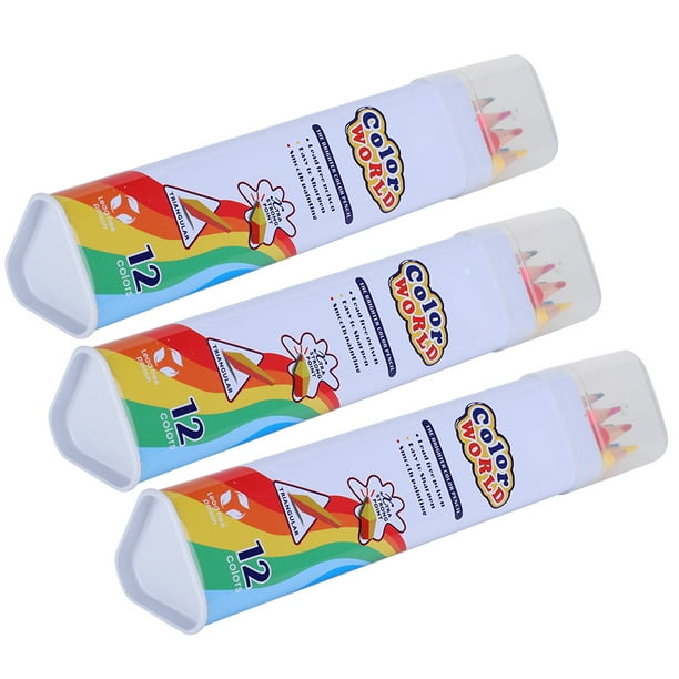 Lápices de colores, juego de 3 lápices de colores, lápices para niños ...