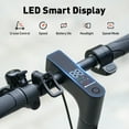 Electric Scooter with APP Control, LED Display,21 Miles Foldable ...