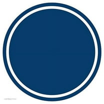 Navy Blue Solid Color Circle Gift Labels, 40-Pack - Walmart.com