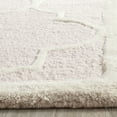 SAFAVIEH Cambridge Kevin Geometric Wool Area Rug, Light Pink/Ivory, 4 ...