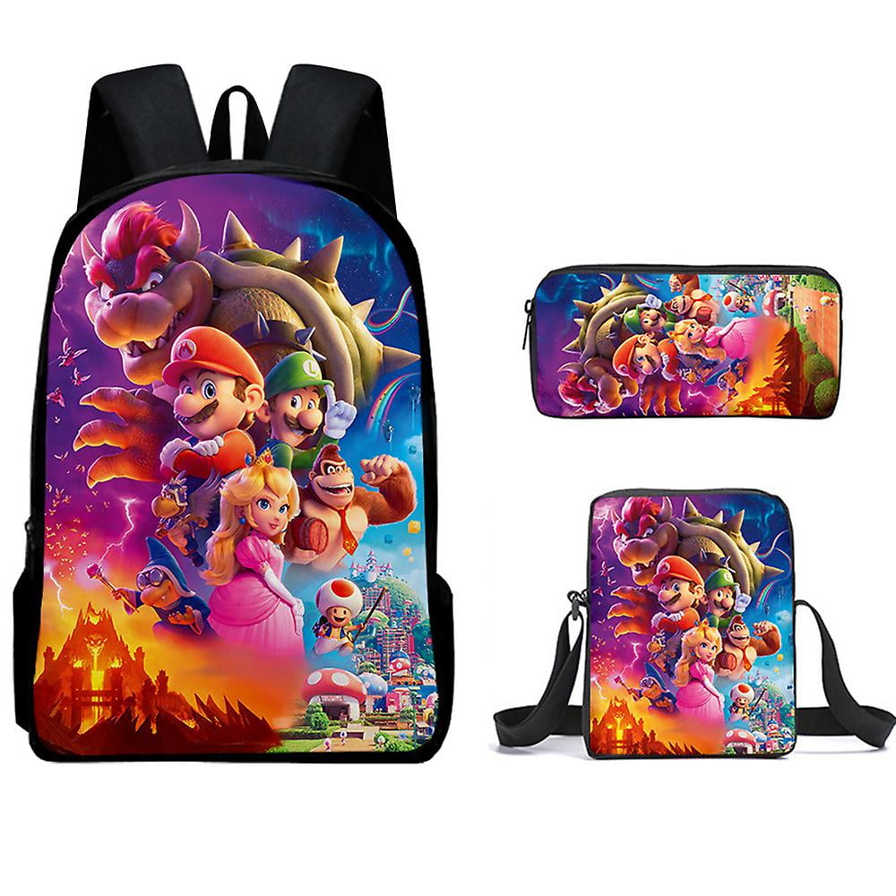 Click here for Youyo 3pcs/Set Super Mario Bros Printed Backpack C... prices