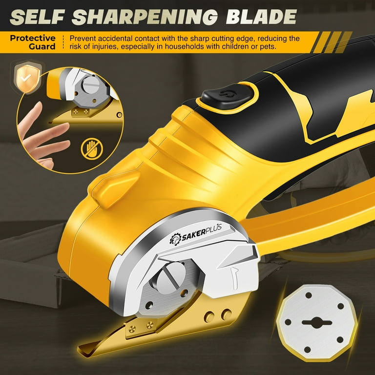 Cardboard Cutter Saker Cordless Electric Scissors,Cardboard Box Cutter ...