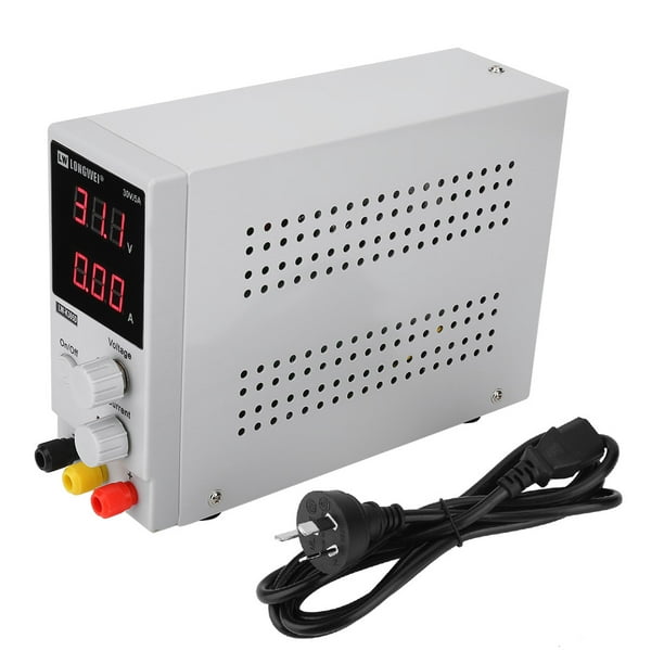 0-30V 0-5A Adjustable Digital Display DC Power Supply Switching Power Source - Walmart.ca