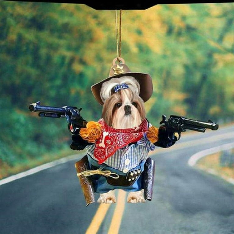 Funny Dog With Gun