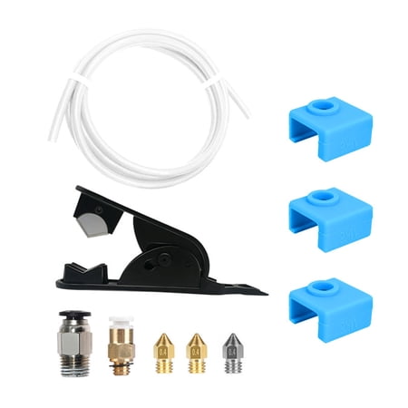 Upgrade 3D Printer Kit with Tube PTFE Tube Cutter Pneumatic Fittings ...