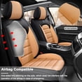 2015 Car Seat Cover for Kia Optima , Leather 5 Piece Full Set With ...