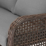 Mainstays Tuscany Ridge 4-Piece Wicker & Steel Outdoor Conversation Set ...