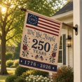 250 Years Garden Flag, We The People Flag Decor, Vintage America 250 ...