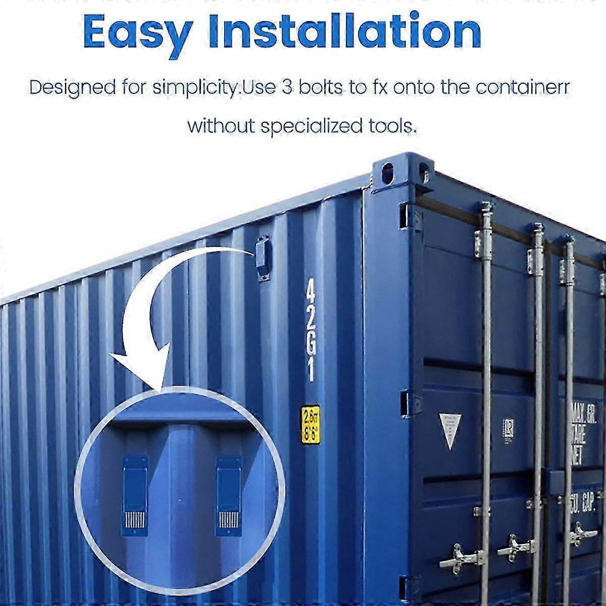 8PCS Shipping Container Air Vent Kit Heavy Duty Shipping Container ...