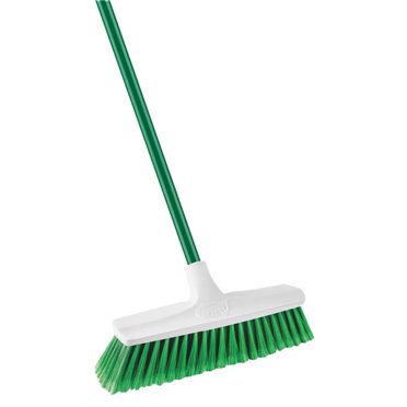 Quickie Multi-Sweep Push Broom, Black Polypropylene Fiber Bristle ...