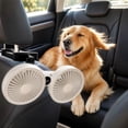 Car Fan, 3-Speed, Ultra-Quiet, 5V Powerful Electric Air Circulation Fan ...