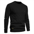 2024 Autumn Winter New Long Trench Coats For Men Solid Color Casual Men Coat Crewneck High End