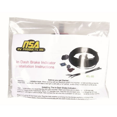 Nsa Rv Dl-300 Towed Vehicle Brake Control Wiring Harness | Walmart Canada
