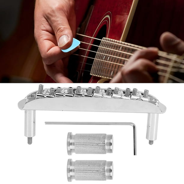 Bridge,Threaded Saddle Guitar Bridge Jmaster Bridge Threaded Saddle ...