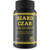 Beard Growth Supplementary Products and Hair Growth Pills with Biotin ...