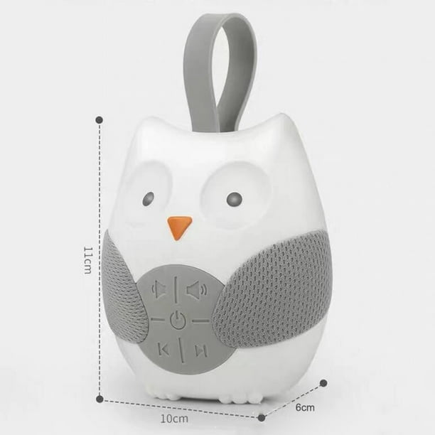 Baby Shusher White Cute Owl Shape Portable Newborn Baby Coaxing Sleep ...