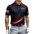 Men's US 250th Anniversary 3D Print Polo Shirt with Dynamic Graphic ...