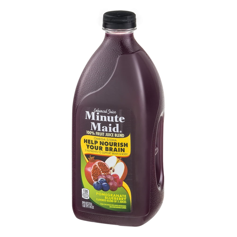 Minute Maid Pomegranate Blueberry Juice Nutrition Facts | Besto Blog