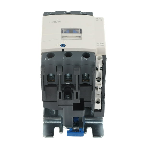 40A Contactor 3 Pole, 220VAC Coil Contactor, Electric 50/60Hz Contactor, 220V 40A 3 Poles Coil ...