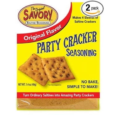 Savory Saltine Seasoning, Classic Original, 1.4 Ounce, Party Cracker ...