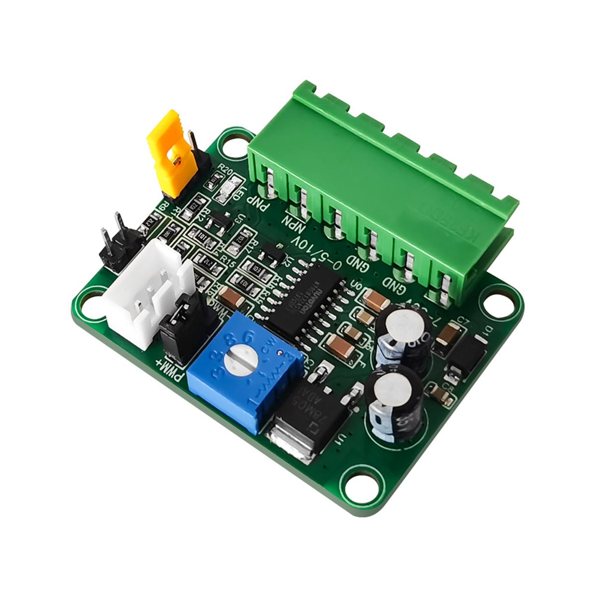 Voltage to PWM Signal Module 0-5V/0-10V to PWM Signal PLC AD Interface ...