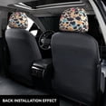 Car Headrest Cover 2 Pcs Soft Water Resistant Elastic Bottom Machine ...