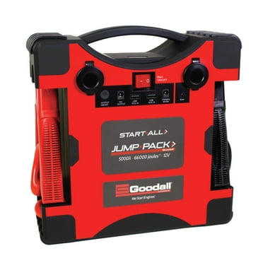 GOODALL MANUFACTURING JP-12-10000T 12V 10000 Amp Start-All Corded Jump ...
