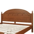 Noble House Alver King Size Wooden Bed Frame with Classic Arched ...