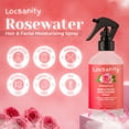 Locsanity Pure Rosewater Hair and Facial Daily Moisturizing/Refreshing ... Locsanity Pure Rosewater Hair and Facial Daily Moisturizing/Refreshing ...