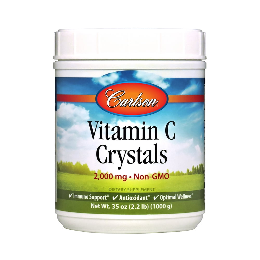 Carlson Labs - Vitamin C Crystals - 35 oz. - Walmart.com - Walmart.com