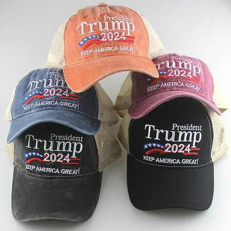 Donald Trump 2024 Hat Cap Baseball Usa Make Keep America Great Again ...