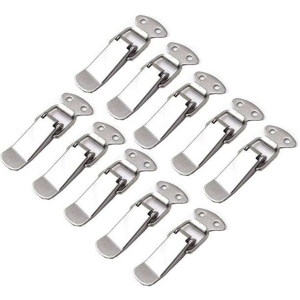 10 Pieces Spring Latch Toggle Stainless Steel Lever Closure Drawer ...