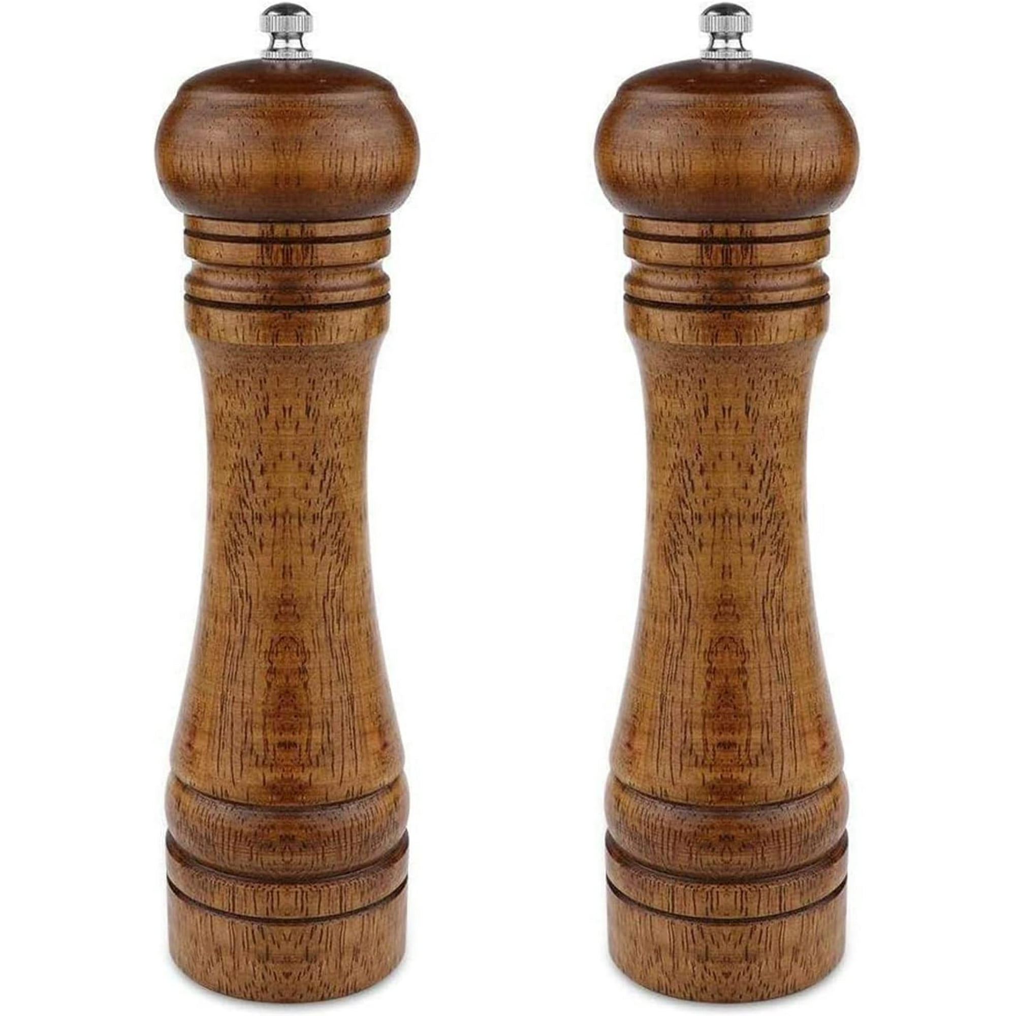 Click here for Hshdldf Pepper Grinder 2pack Pepper Mill Oak Wood... prices