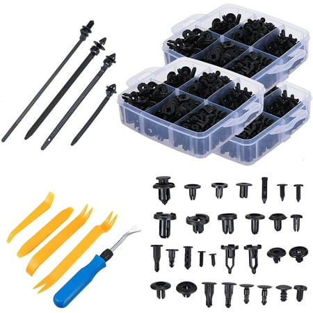 HTCM 723pcs Car Push Retainer Clip Bumper Push Fasteners Rivet Clips ...