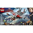 LEGO Captain Marvel Skrull Attack Set, Quinjet, Minifigures, Superhero ...
