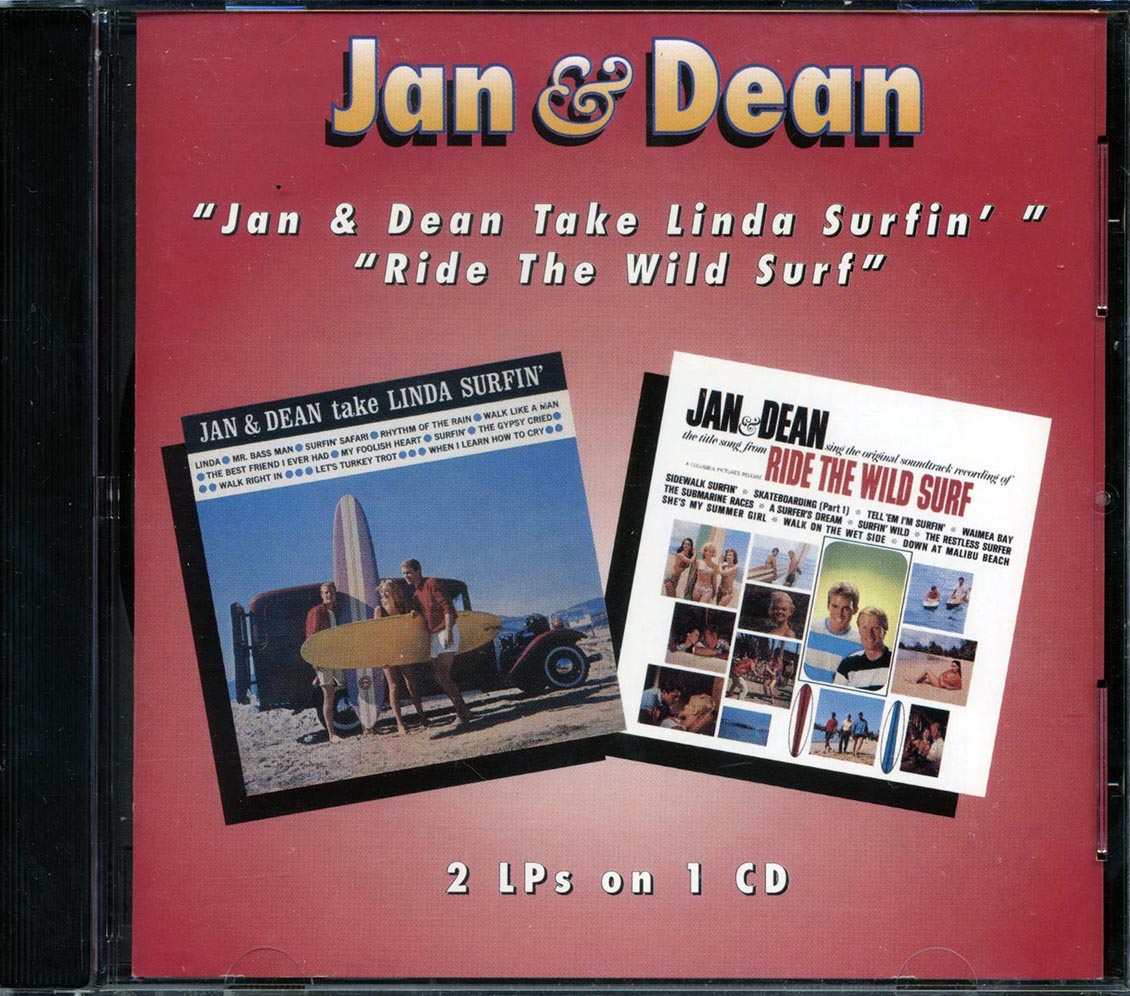 Jan & Dean - Jan & Dean Take Linda Surfin' + Ride The Wild Surf (2 ...
