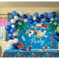 7×5FT Pool Party Backdrop Summer Hawaii Backdrop Beach Birthday ...