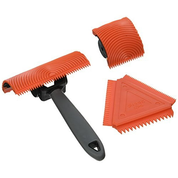 Wood Graining Tool Kit 3 Piece Painting Accessories Faux Floor Simulate ...