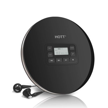 Craig Portable CD Player with Headphones and LCD Screen - Walmart.com