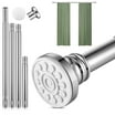 XIQIYY Heavy Duty Tension Rod,Adjustable Shower Rod Tension 28 to 48 ...