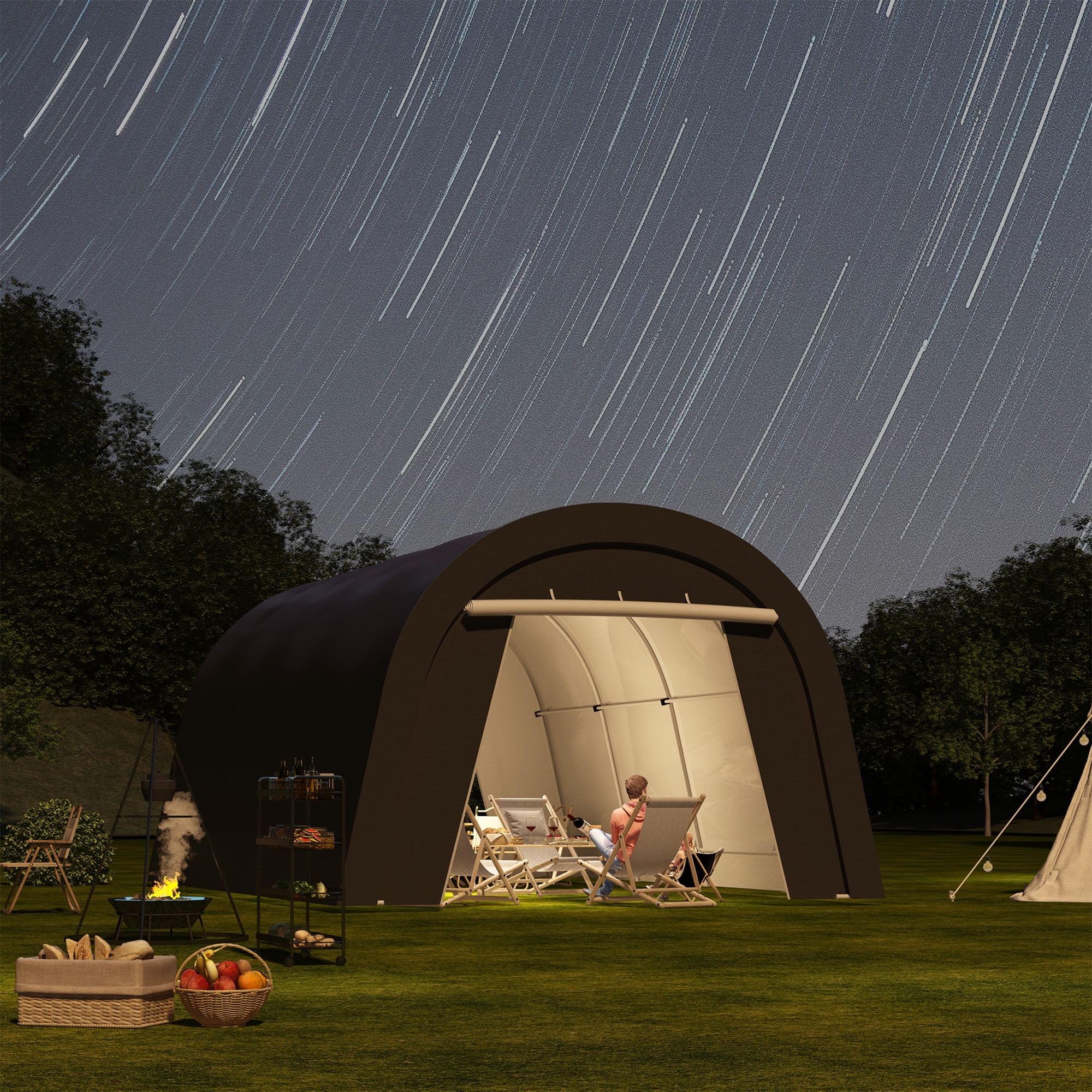 Click here for May In Color 10x15 Metal Heavy Duty Portable Outdo... prices