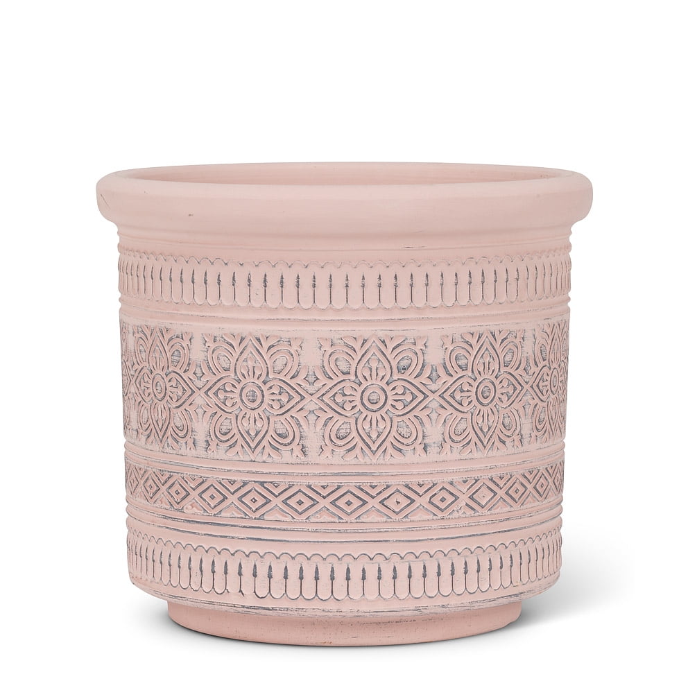 Set of 4 Embossed Band Planter - Walmart.com
