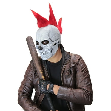 Death Skull Halloween Adult Latex Mask - Walmart.com