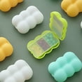 Portable 6 Compartment Pill Organizer, Large Capacity Travel Pill Box ...