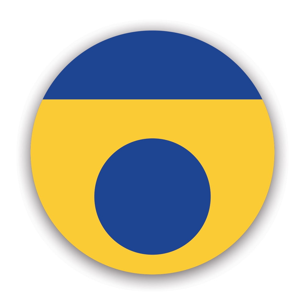 Barbados Defence Force Roundel Sticker Decal - Self Adhesive Vinyl ...